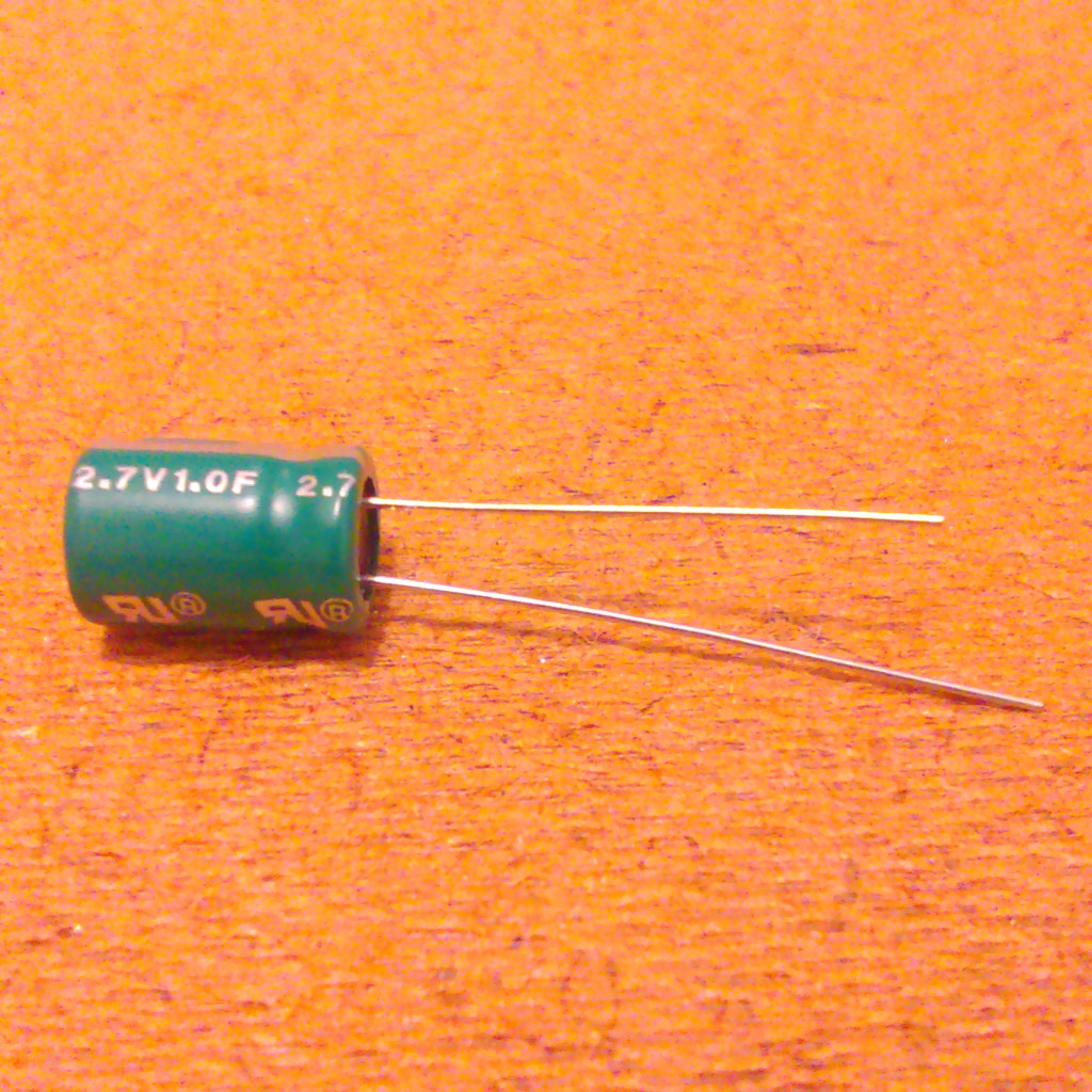 1F (Farad). 2.7V Capacitor. | Moneks Technologies