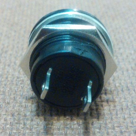 Momentary Push button/Switch. Panel Mount. Green | Moneks Technologies